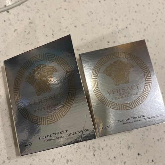 Versace | Makeup | Versace Eros Pour Femme Fragrance Sample X2 | Poshmark
